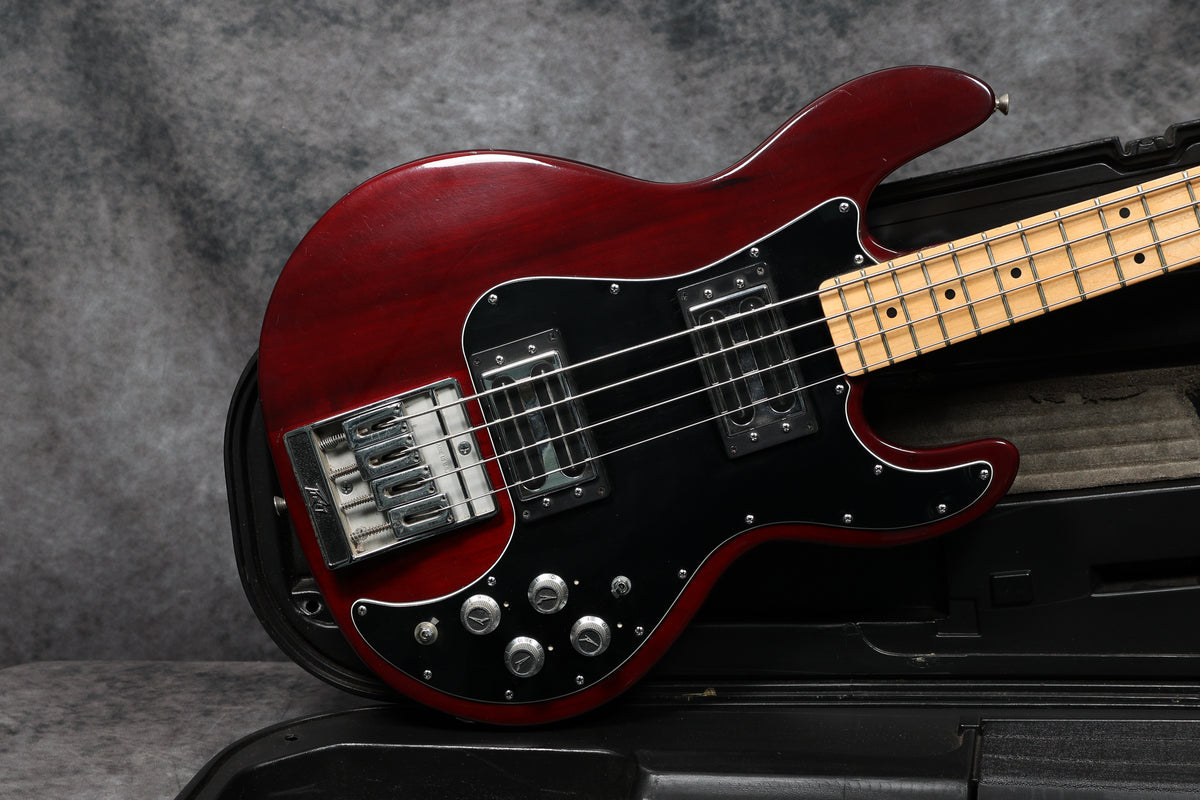 1982 Peavey T-40, Burgundy – Andy Baxter Bass & Guitars