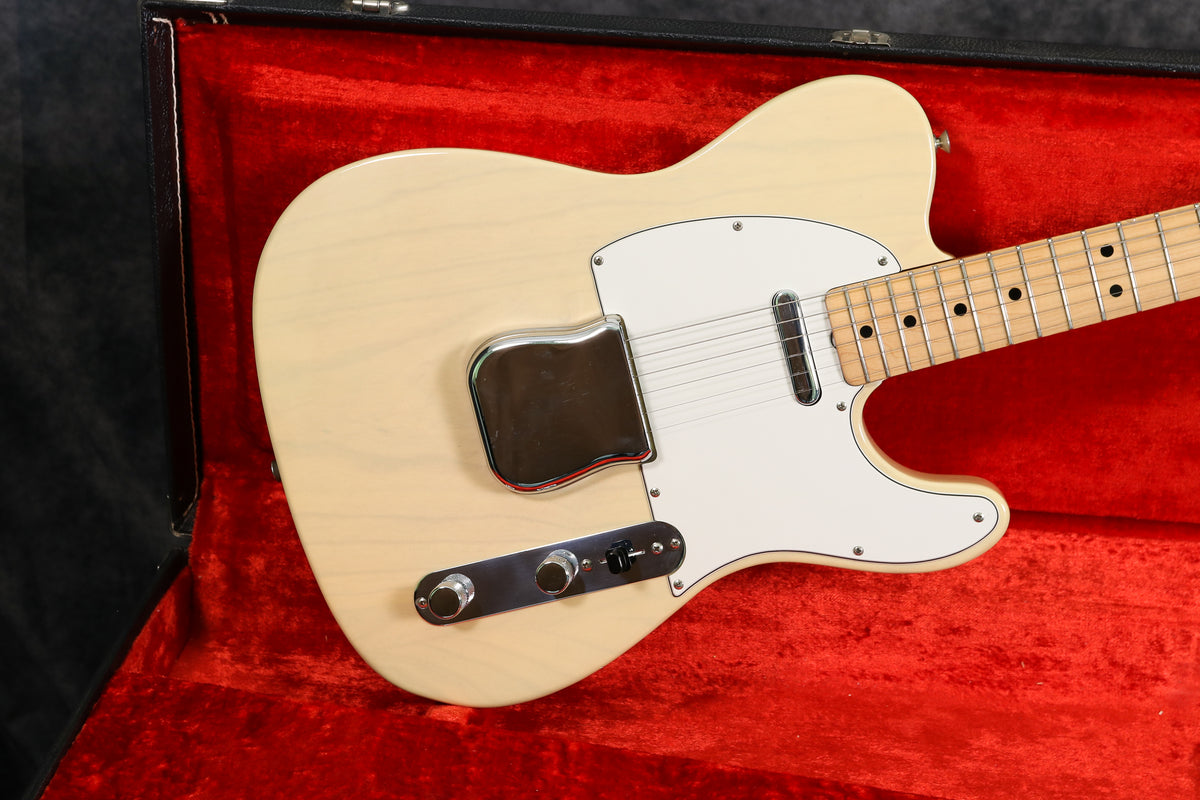 1975 Fender Telecaster, Blonde, Near Mint – Andy Baxter Bass & Guitars