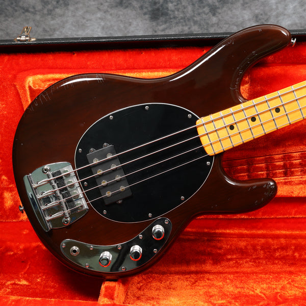 1977 Music Man Stingray, Walnut – Andy Baxter Bass & Guitars