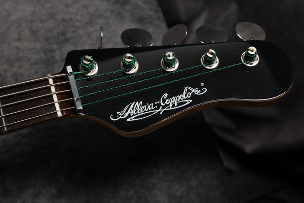 Alleva Coppolo LG5 Classic, Black – Andy Baxter Bass & Guitars