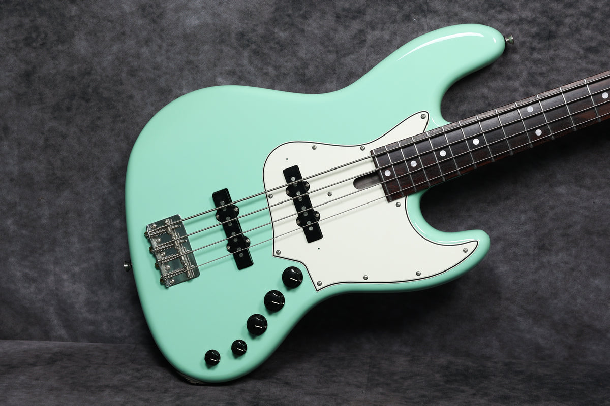 Alleva Coppolo LG4 Standard, Surf Green – Andy Baxter Bass & Guitars