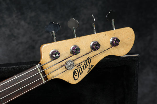 Olinto 4-String P - Sunburst Relic – Andy Baxter Bass & Guitars