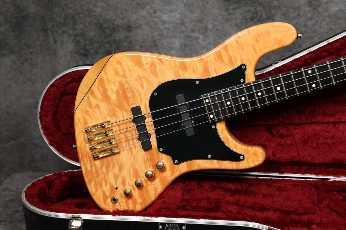 2007 Status Graphite T-Bass - Quilted Maple Top – Andy Baxter Bass ...