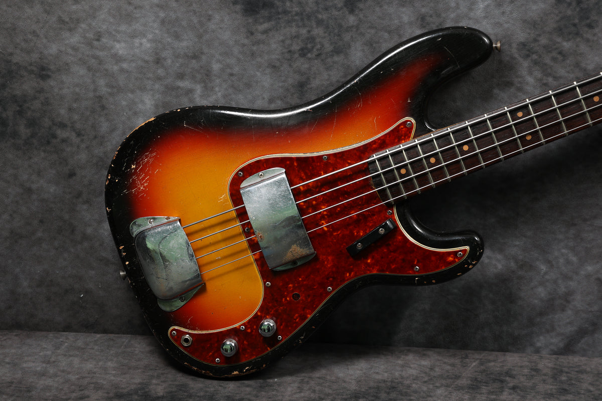 1964 Fender Precision Bass, SB Clive Brown Refinish – Andy Baxter Bass ...