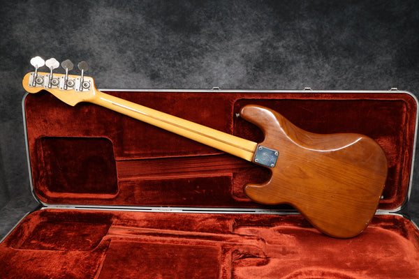 1977 Fender Precision Bass, Walnut – Andy Baxter Bass & Guitars
