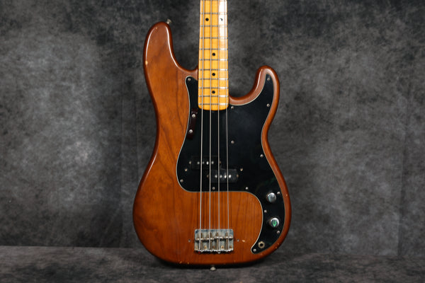 1977 Fender Precision Bass, Walnut – Andy Baxter Bass & Guitars