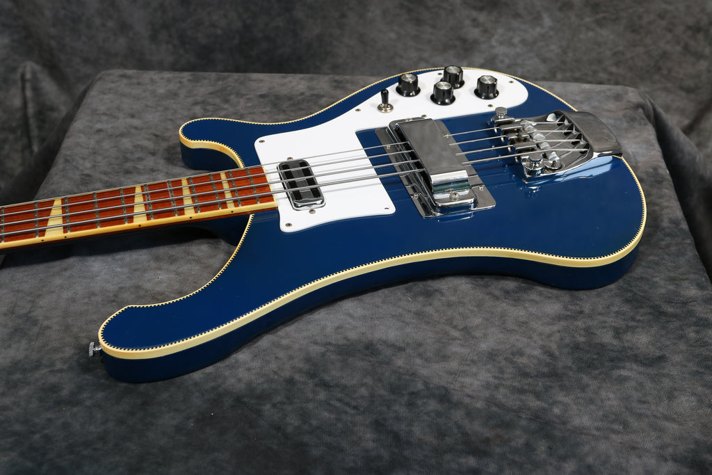1973 Rickenbacker 4001, Azureglo - Checkerboard Binding – Andy Baxter ...
