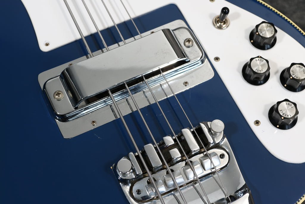 1973 Rickenbacker 4001, Azureglo - Checkerboard Binding – Andy Baxter ...