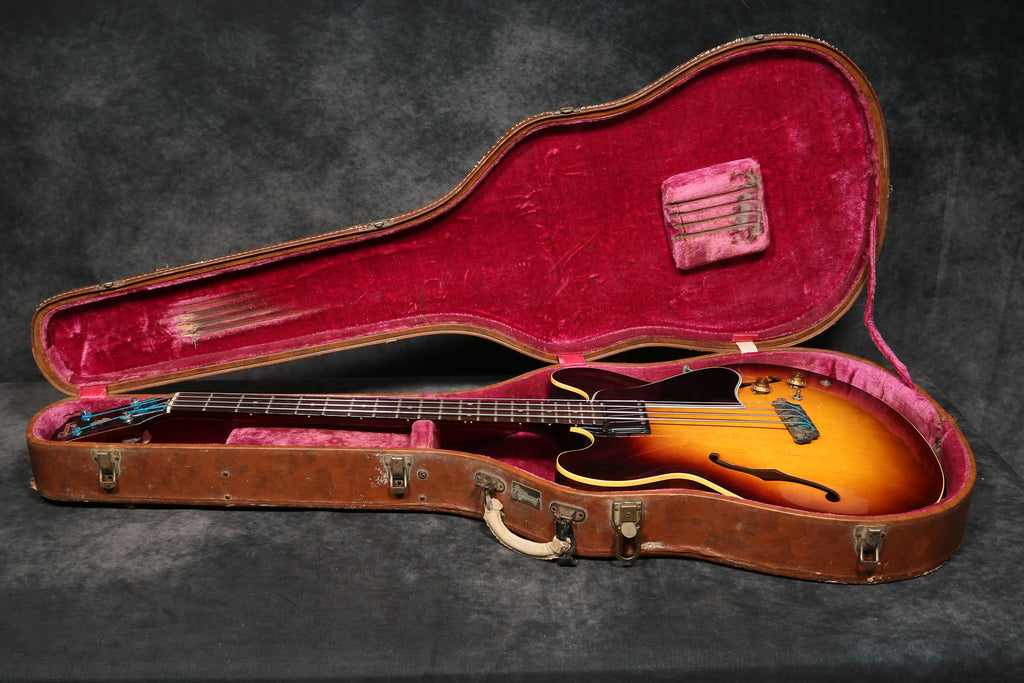 1959 Gibson EB2, Sunburst, Inc Lifton Case – Andy Baxter Bass & Guitars