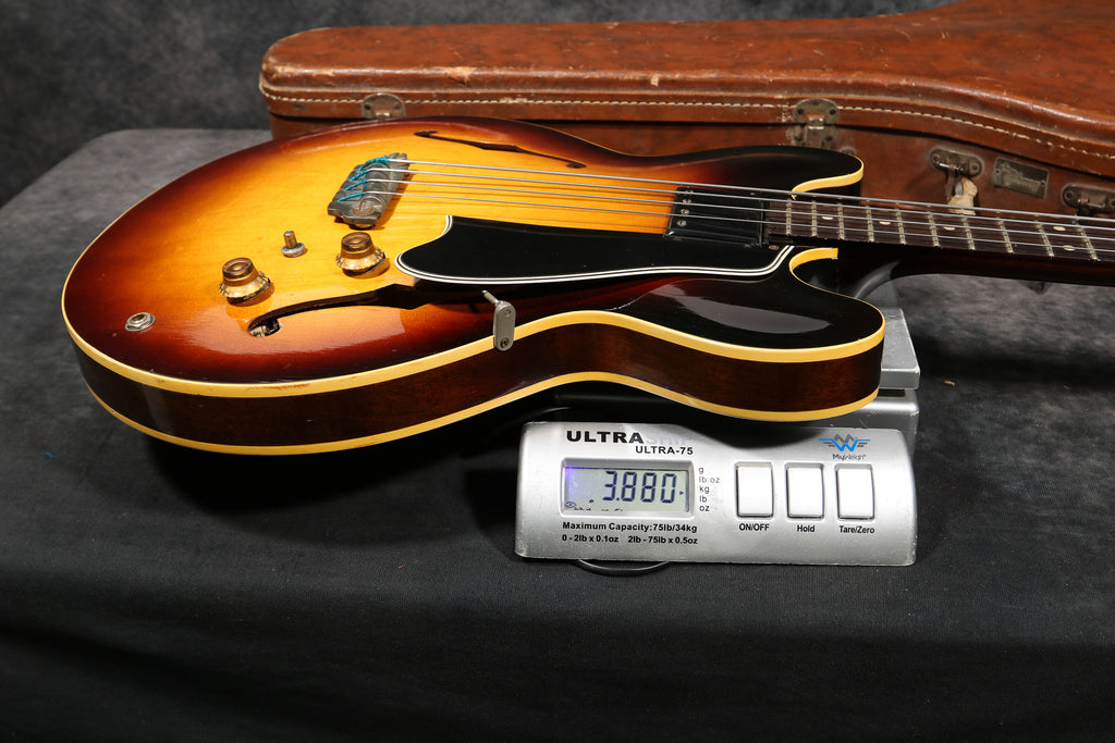 1959 Gibson EB2, Sunburst, Inc Lifton Case – Andy Baxter Bass & Guitars