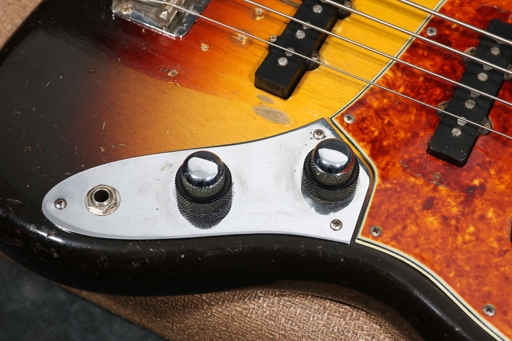 1960 Fender "Stack Knob" Jazz Bass, Sunburst – Andy Baxter Bass & Guitars