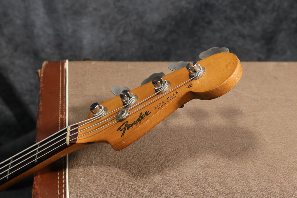 1962 Fender Jazz Bass, Olympic White, Slab Board – Andy Baxter Bass ...