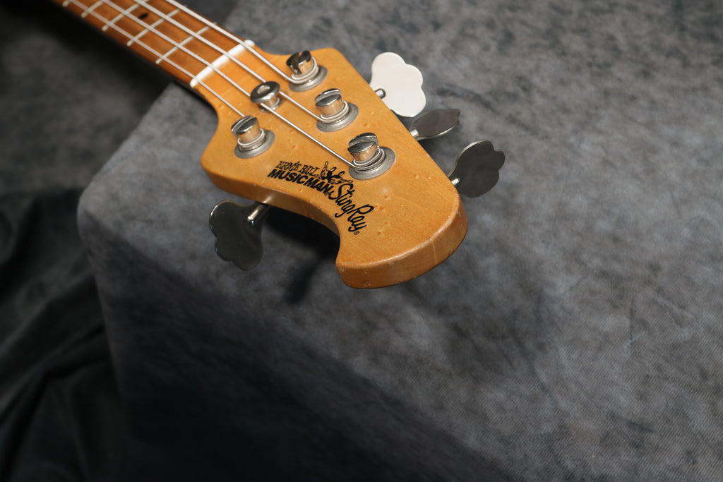 1993 Music Man Stingray 2EQ - Natural – Andy Baxter Bass & Guitars