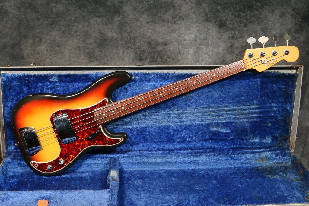 1965 Fender Precision Bass, Sunburst – Andy Baxter Bass & Guitars