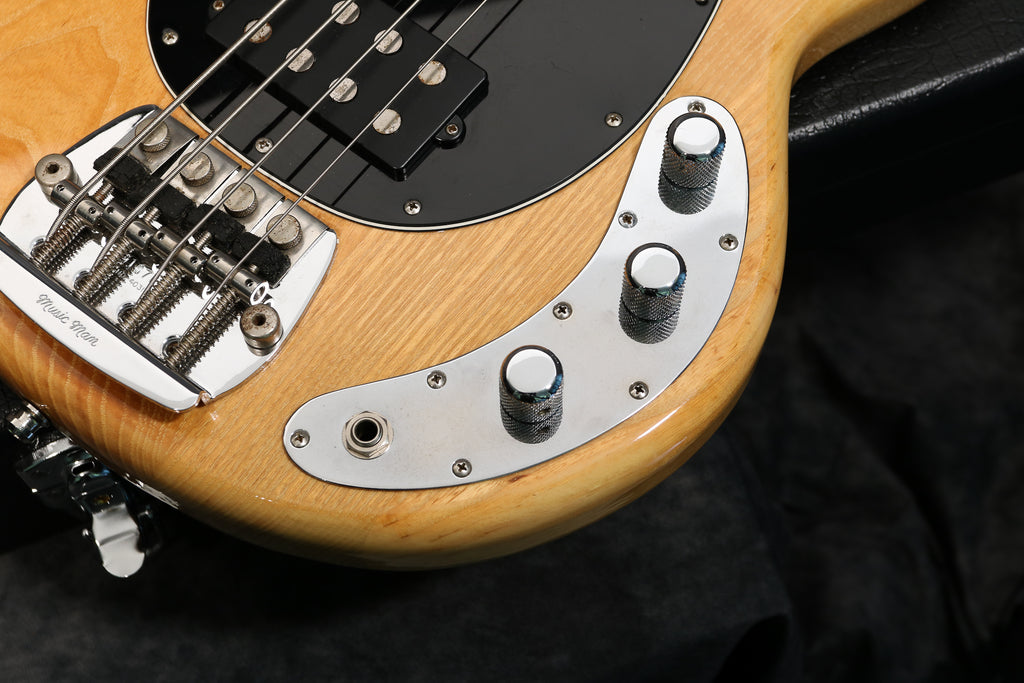 1979 Music Man Stingray, Natural – Andy Baxter Bass & Guitars