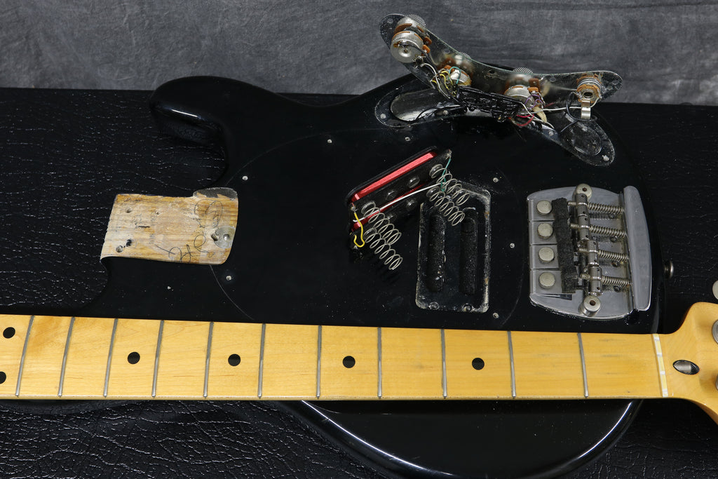 1978 Music Man Stingray, Black – Andy Baxter Bass & Guitars