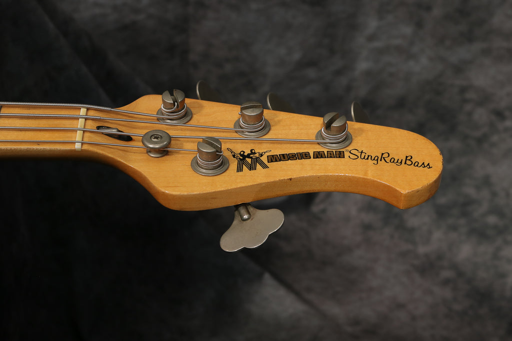 1978 Music Man Stingray, Black – Andy Baxter Bass & Guitars