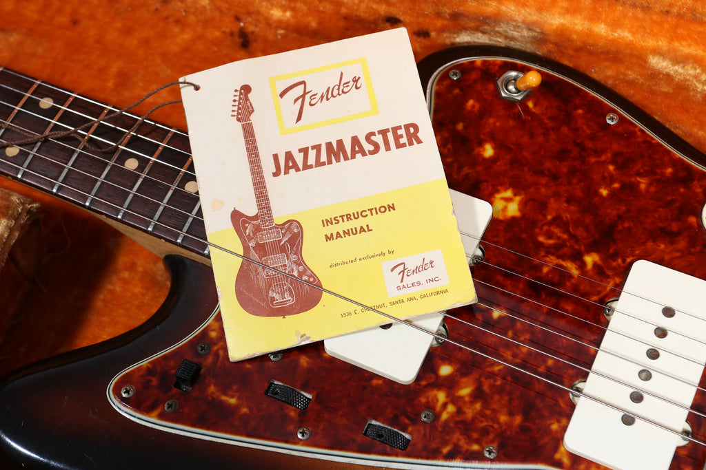 1959 Fender Jazzmaster, Sunburst – Andy Baxter Bass & Guitars