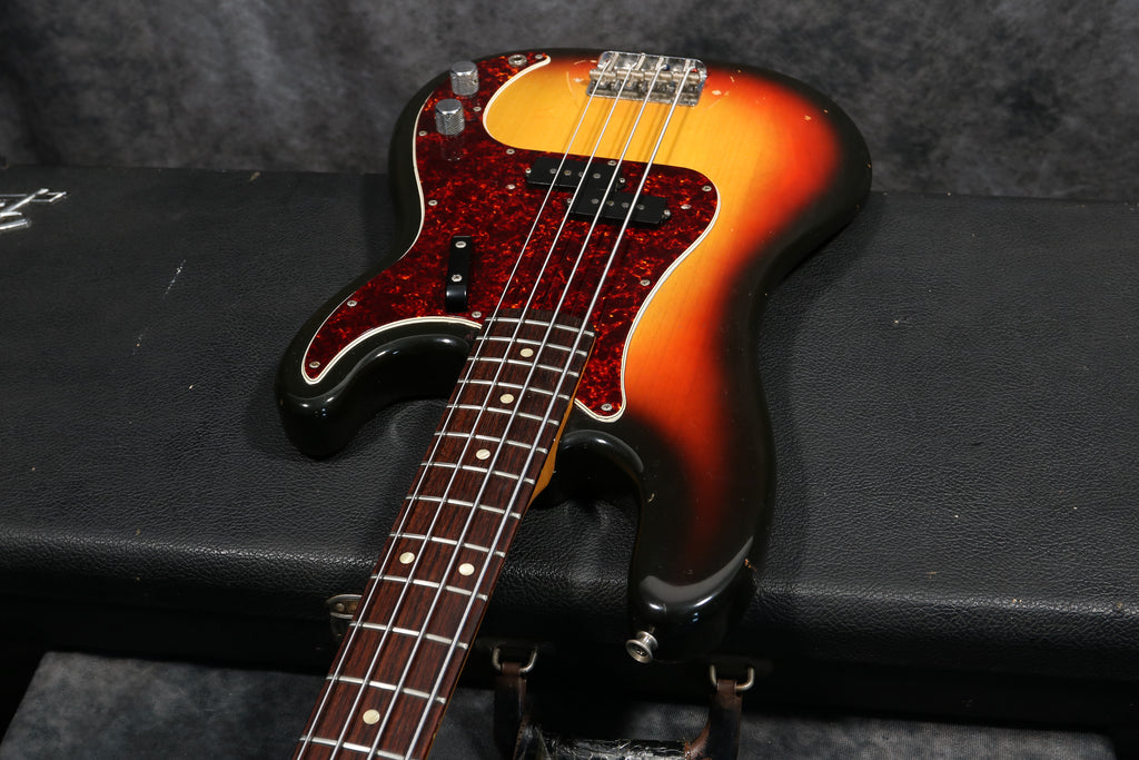 1967 Fender Precision Bass, Sunburst – Andy Baxter Bass & Guitars