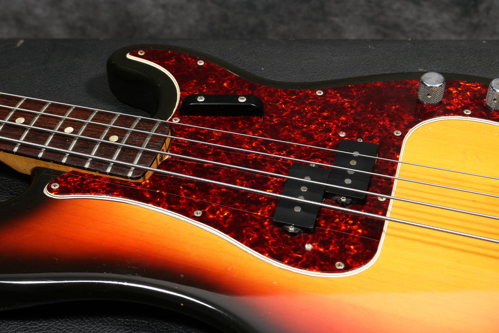 1967 Fender Precision Bass, Sunburst – Andy Baxter Bass & Guitars