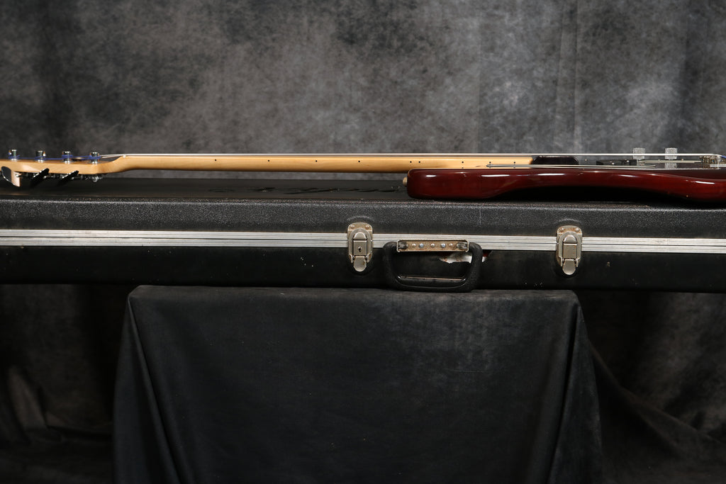 1978 Fender Precision Bass, Fretless, Wine Red – Andy Baxter Bass & Guitars