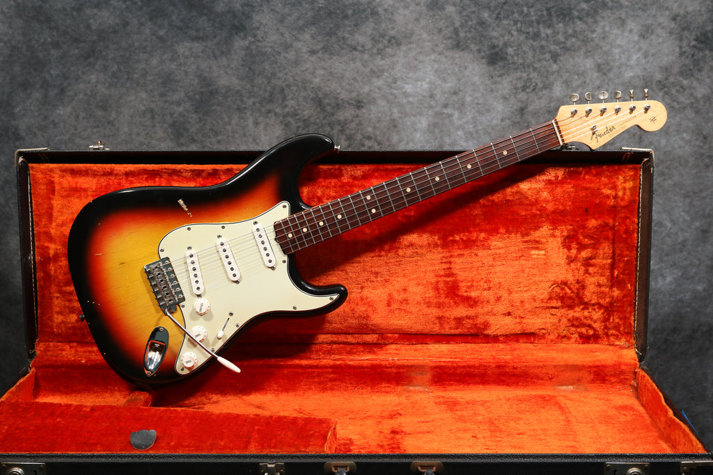 Early 1964 Fender Stratocaster, Sunburst – Andy Baxter Bass & Guitars