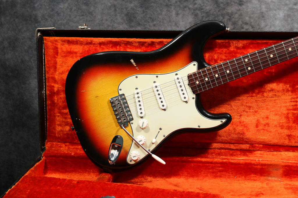 Early 1964 Fender Stratocaster, Sunburst – Andy Baxter Bass & Guitars