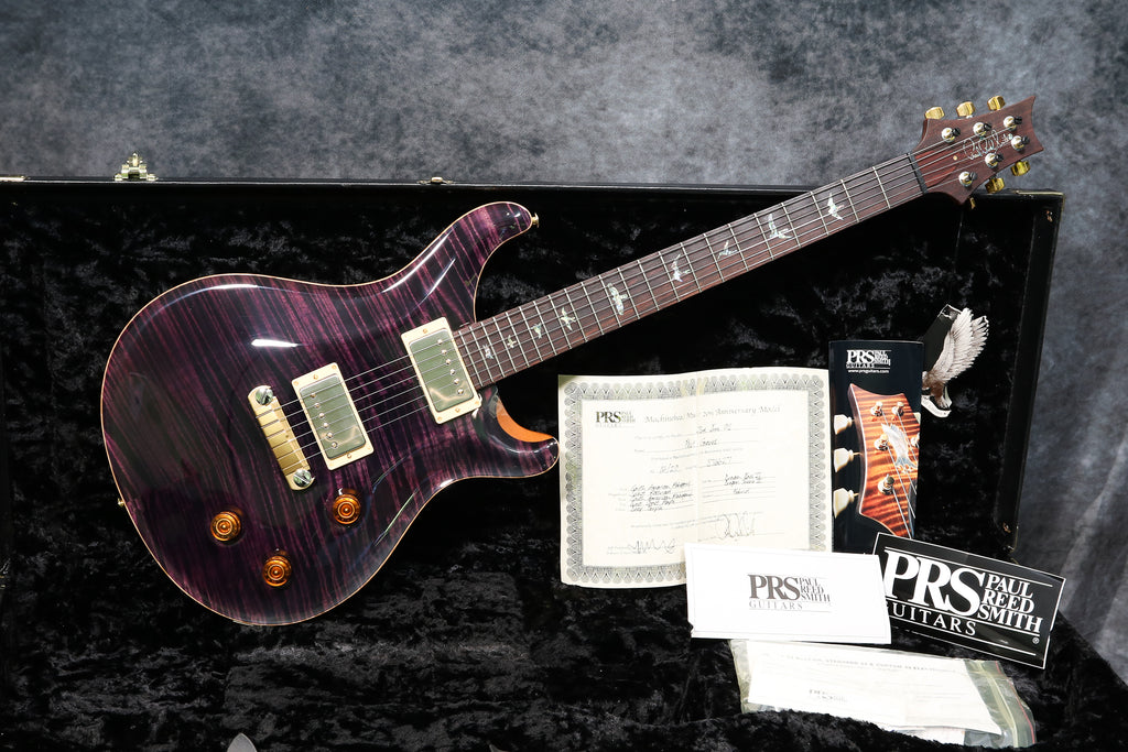 2003 PRS Machinehead, 20th Anniversary Custom 22, Purple – Andy Baxter ...