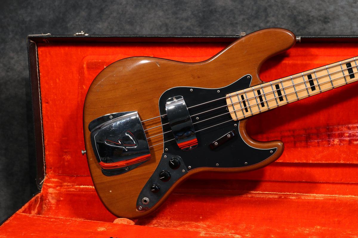 1973 Fender Jazz Bass, Walnut – Andy Baxter Bass & Guitars