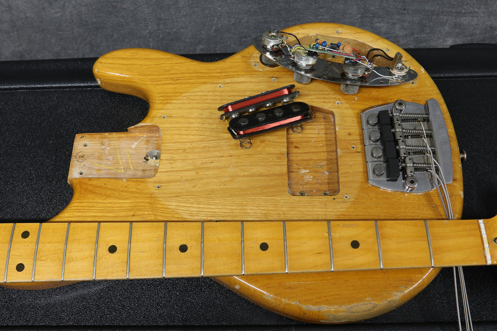 1978 Music Man Stingray, Natural – Andy Baxter Bass & Guitars
