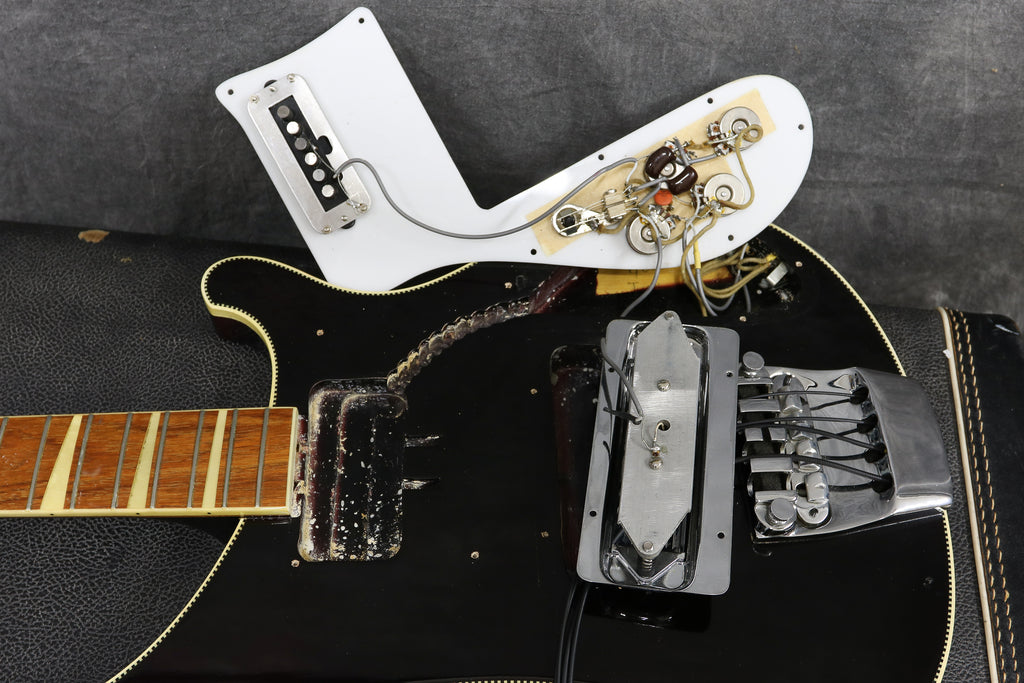 1973 Rickenbacker 4001, Burgundyglo - Checkerboard Binding – Andy ...