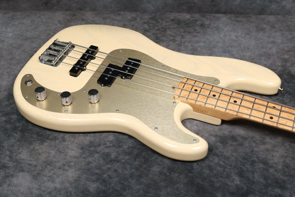 Olinto 4-String PJ - Blonde – Andy Baxter Bass & Guitars
