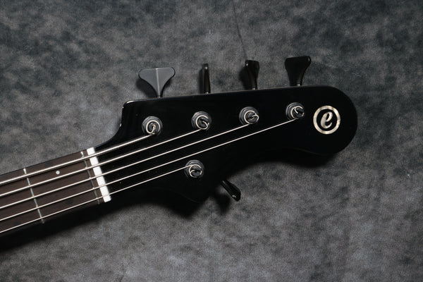 2020 Elrick NJS5, Piano Black Gloss – Andy Baxter Bass & Guitars