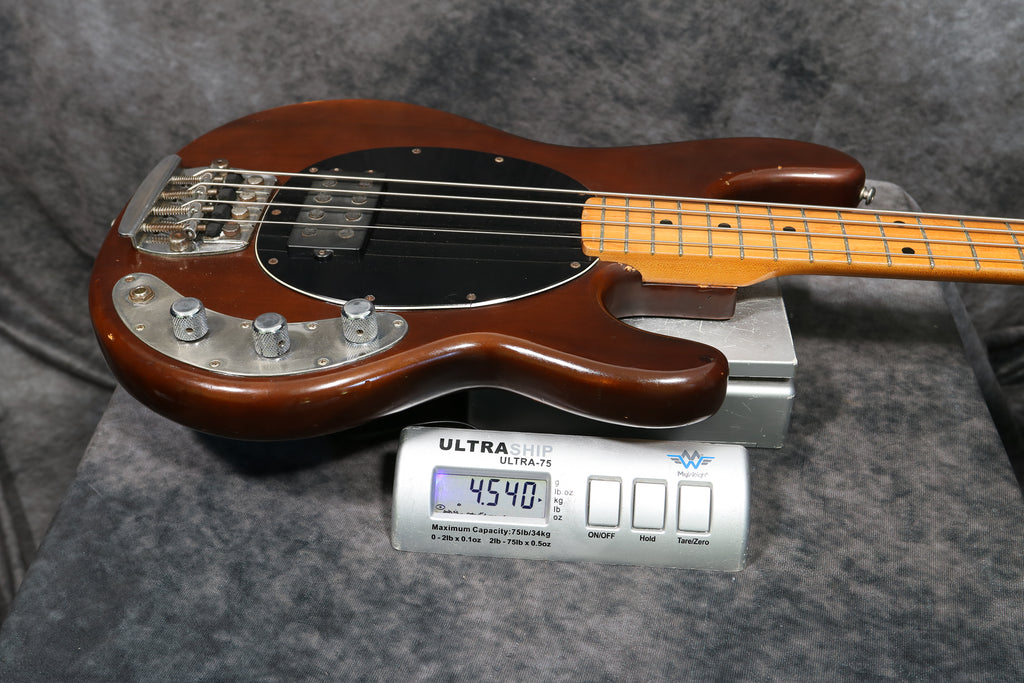 1978 Music Man Stingray, Walnut – Andy Baxter Bass & Guitars