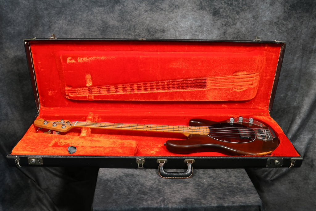1978 Music Man Stingray, Walnut – Andy Baxter Bass & Guitars