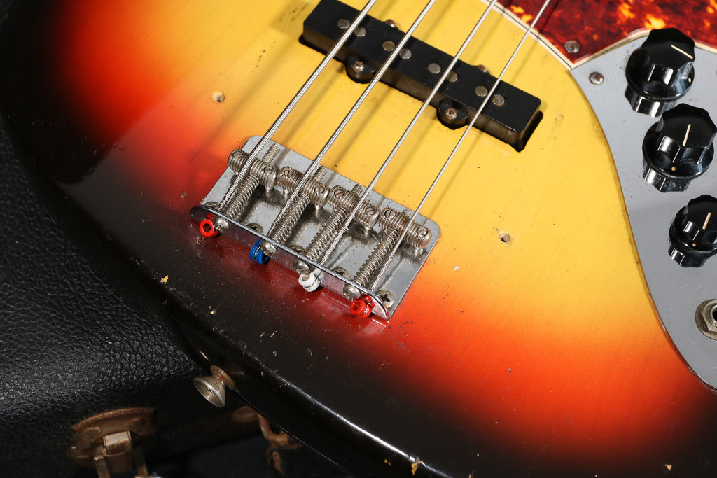 1966 Fender Jazz Bass, Sunburst – Andy Baxter Bass & Guitars