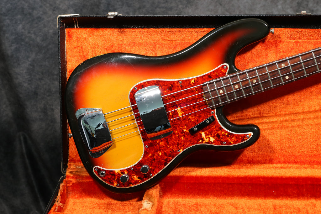 1966 Fender Precision Bass, Sunburst – Andy Baxter Bass & Guitars