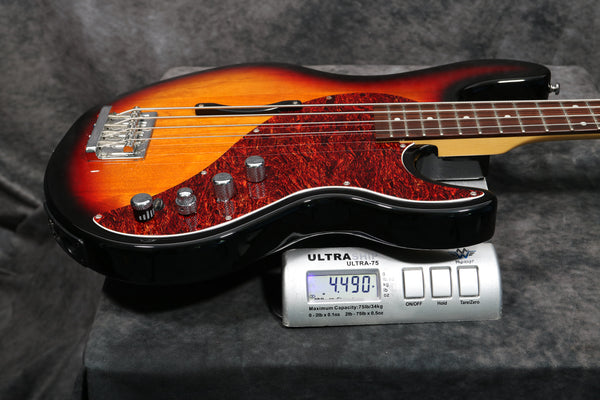 2004 Line 6 Variaxe 700 Bass, Sunburst – Andy Baxter Bass & Guitars