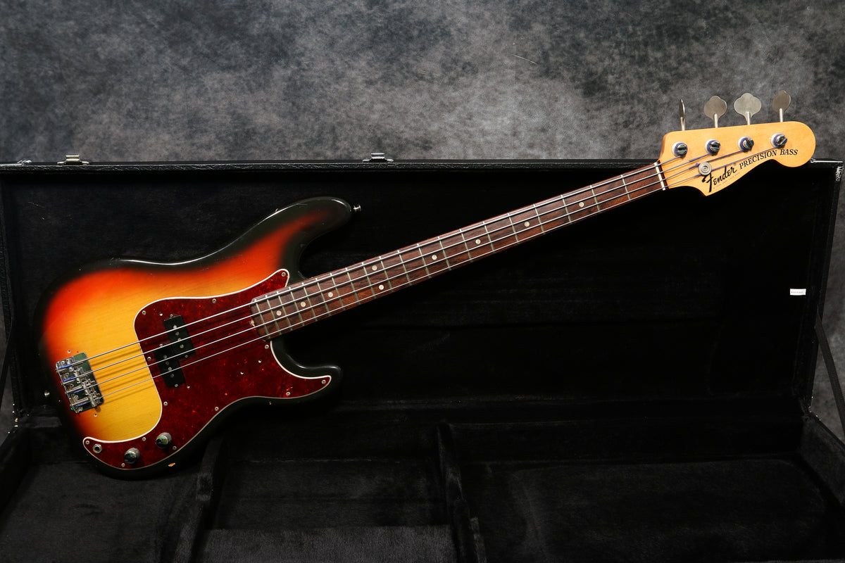 1969 Fender Precision Bass, Sunburst – Andy Baxter Bass & Guitars