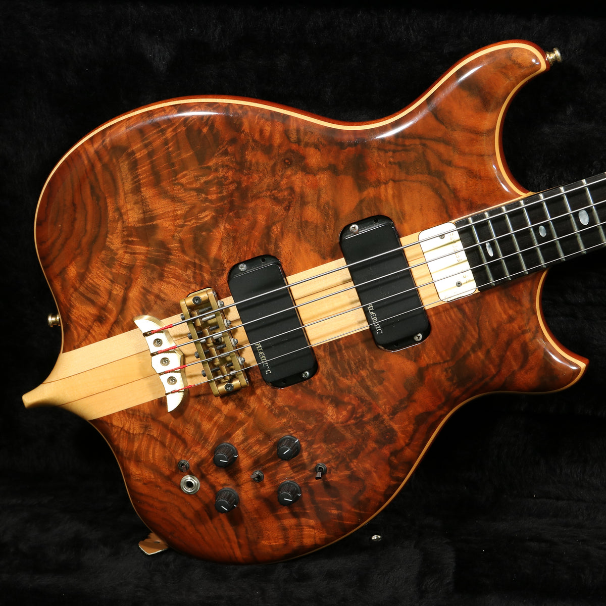 1994 Alembic Mark King Standard, w/Neck LED's, Walnut – Andy Baxter ...