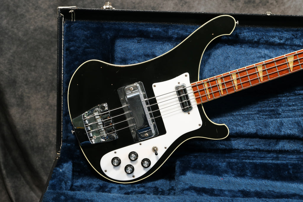1973 Rickenbacker 4001, Jetglo - Checkerboard Binding – Andy Baxter ...