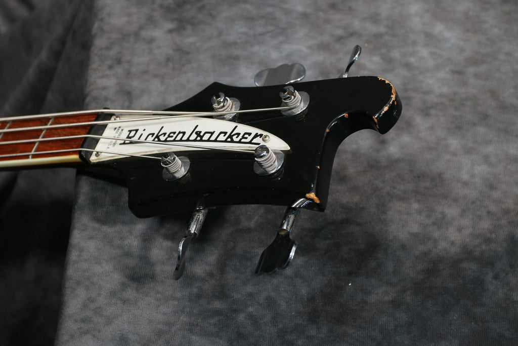 1973 Rickenbacker 4001, Jetglo - Checkerboard Binding – Andy Baxter ...