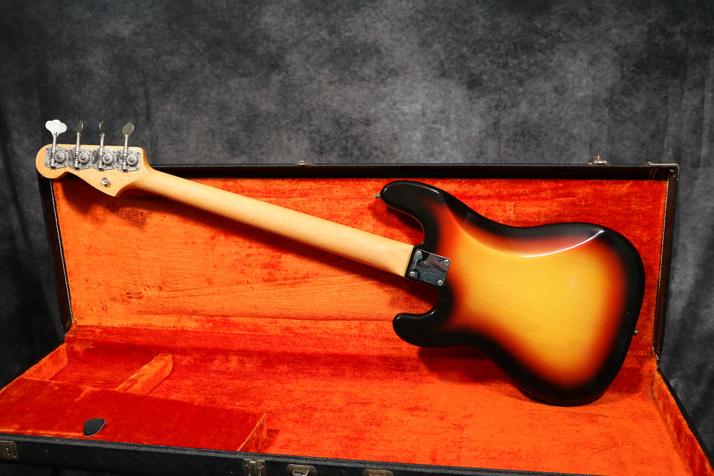 1966 Fender Precision Bass, Sunburst – Andy Baxter Bass & Guitars