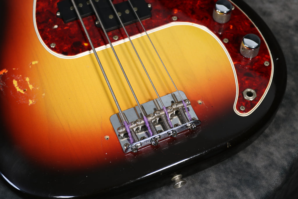 1966 Fender Precision Bass, Sunburst – Andy Baxter Bass & Guitars