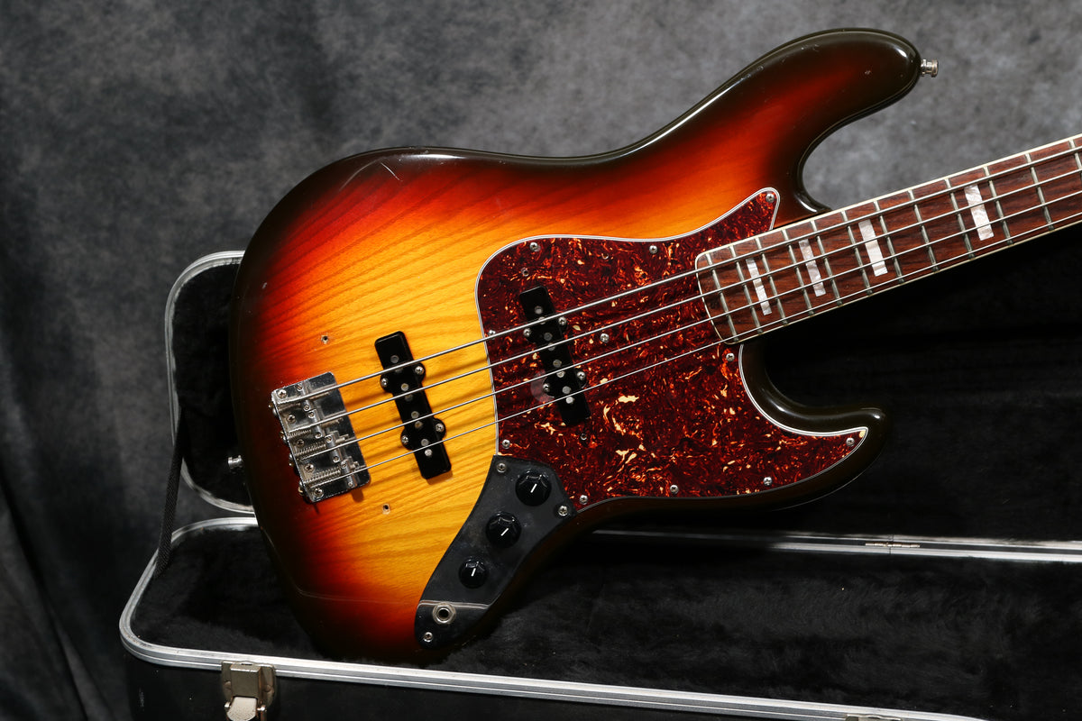 1978-82 Fender Jazz Bass, Sunburst – Andy Baxter Bass & Guitars