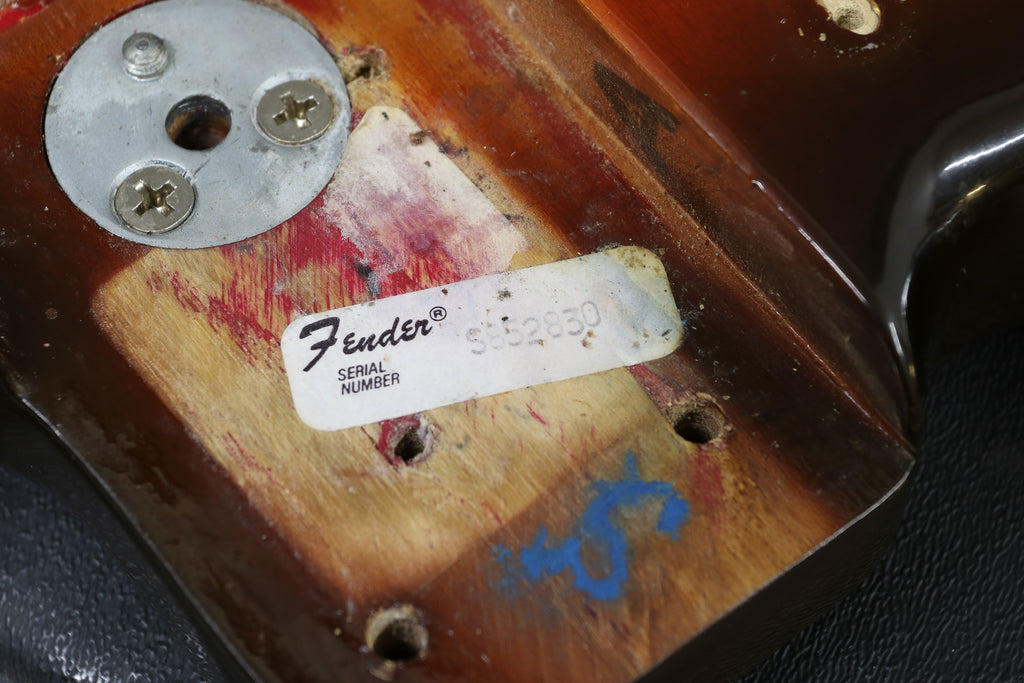 1978-82 Fender Jazz Bass, Sunburst – Andy Baxter Bass & Guitars