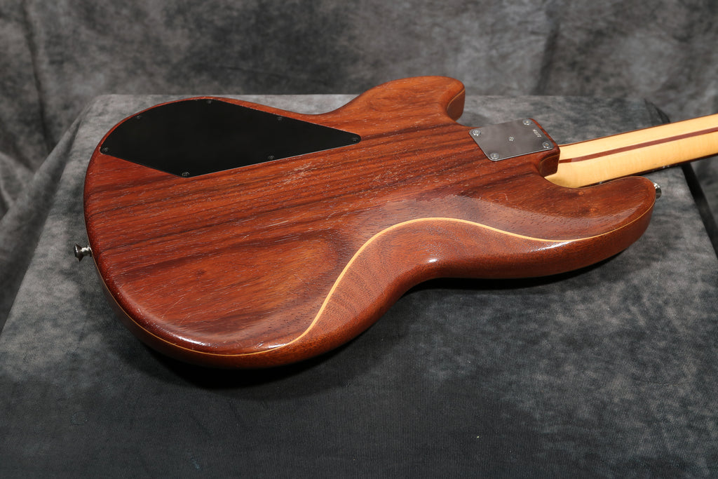 1983 Wal MK1 Custom, Padouke Facings – Andy Baxter Bass & Guitars