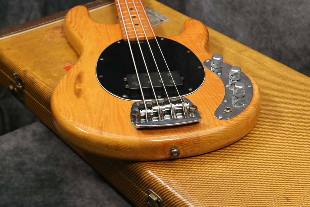 1977 Music Man Stingray, Natural – Andy Baxter Bass & Guitars