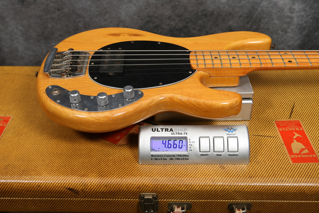 1977 Music Man Stingray, Natural – Andy Baxter Bass & Guitars
