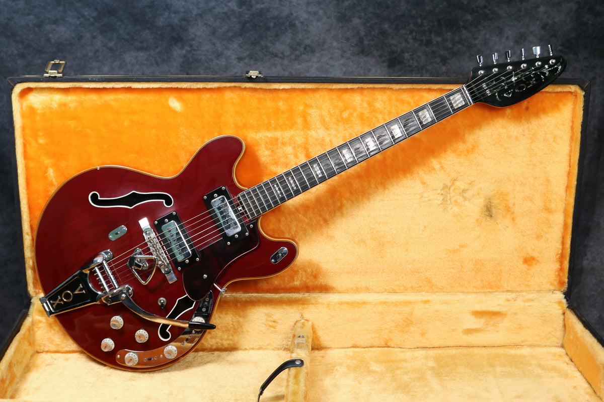 1967/68 Vox Ultrasonic - Cherry – Andy Baxter Bass & Guitars